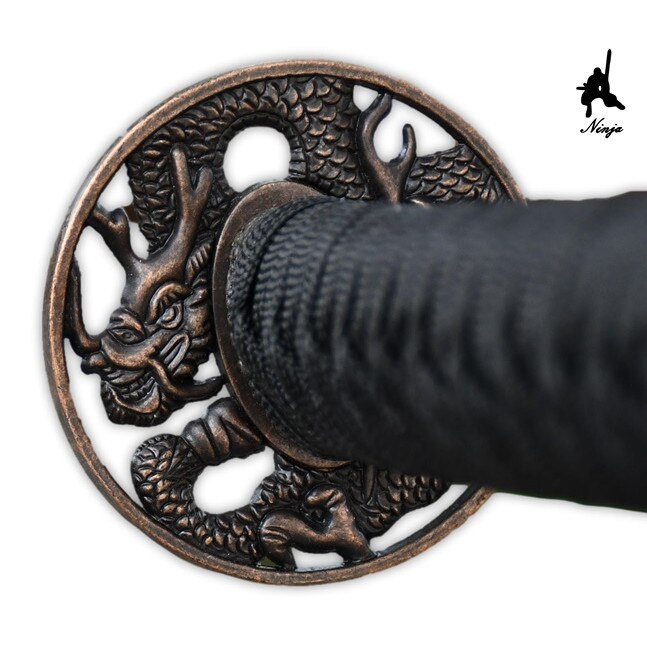 Sabie Katana White, Dragon Ornamental, 103 cm - eMAG.ro