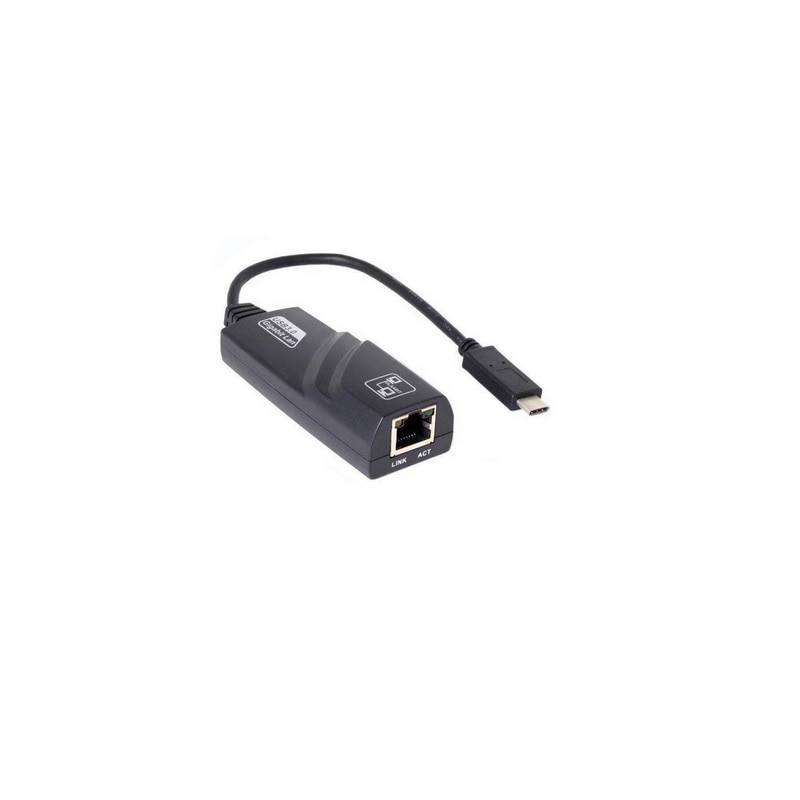 Adaptor de retea USB TypeC To Rj45 Lan Ethernet cu fir 10/100/1000Mbps ...