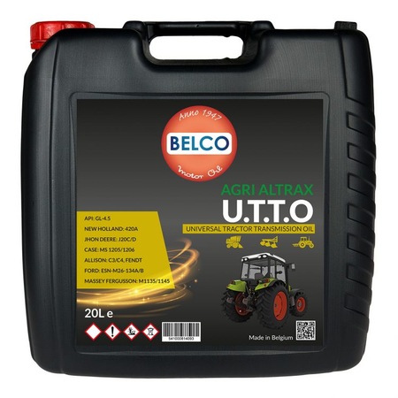 Ulei transmisie tractoare, Agri Altrax U.T.T.O, BELCO, 20 L - eMAG.ro