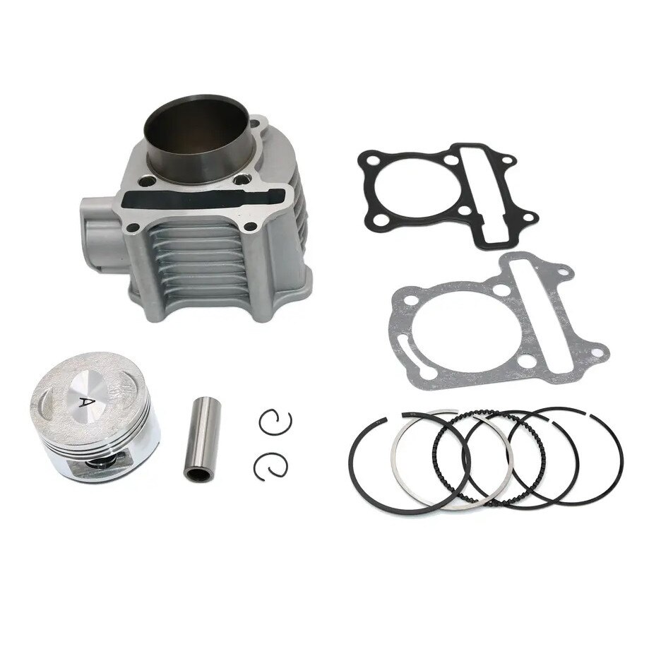 Set motor / kit cilindru scuter GY6 150cc 4T, 57.5 mm, racire aer ...