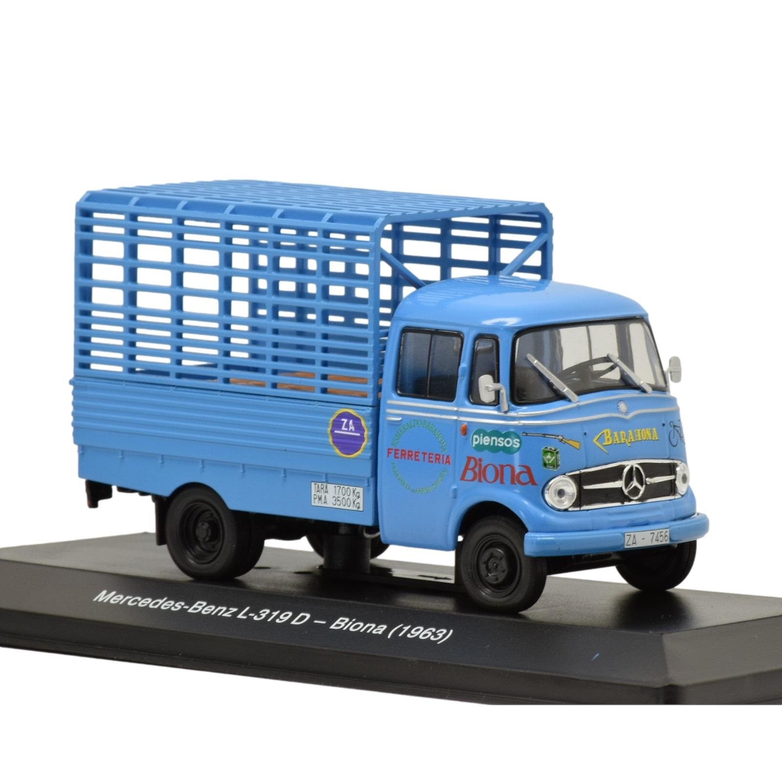 Macheta Camion Mercedes-Benz L-319 D - Biona 1963 - 1/43 Altaya - eMAG.ro