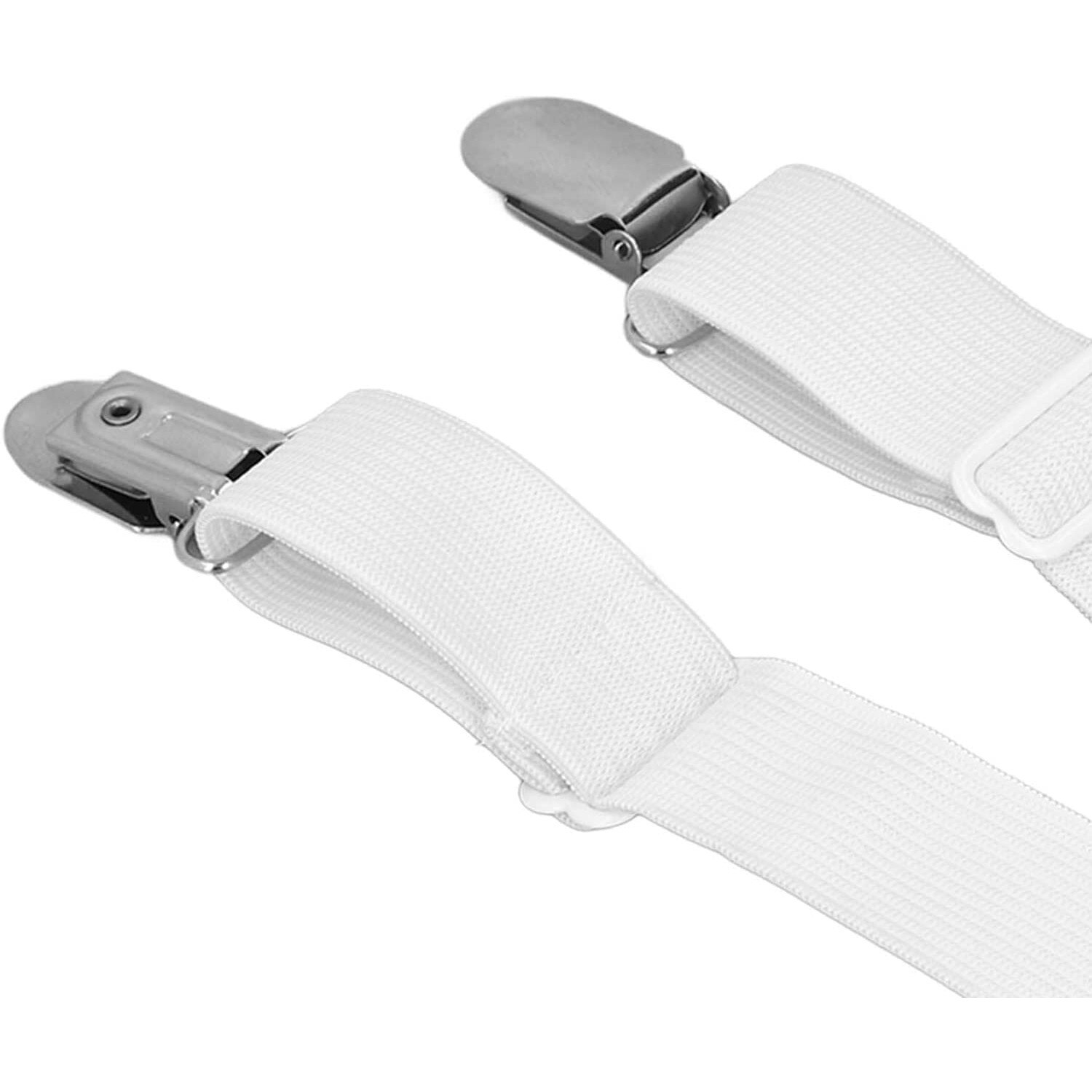 Set 2 curele elastice pentru fixarea cearceafurilor, Zola®, lungime ...