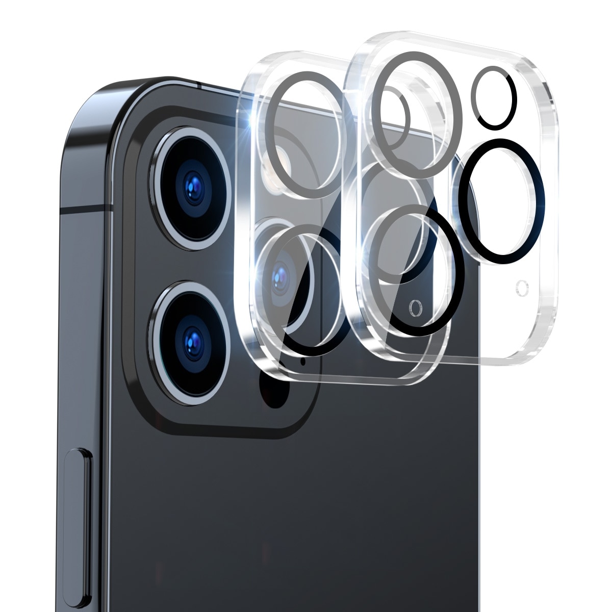 Комплект от 2 защитни фолиа ENKAY за iPhone 13 Pro / 13 Pro Max, За ...