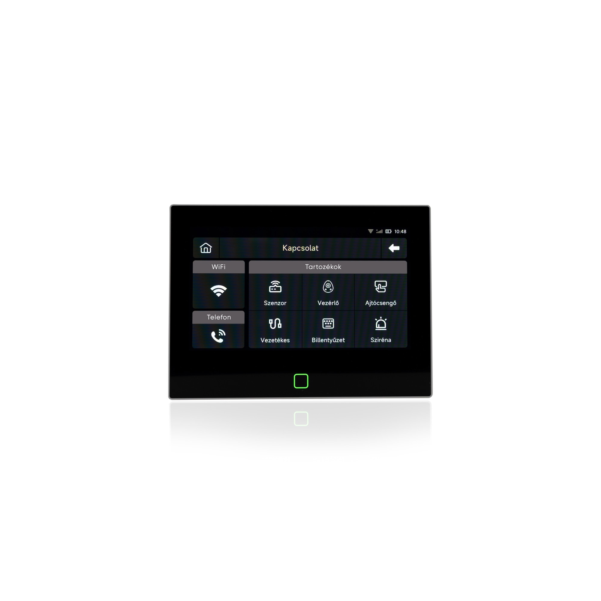 Alarma smart H700-Wifi-4G, Panou tactil, Negru - eMAG.ro