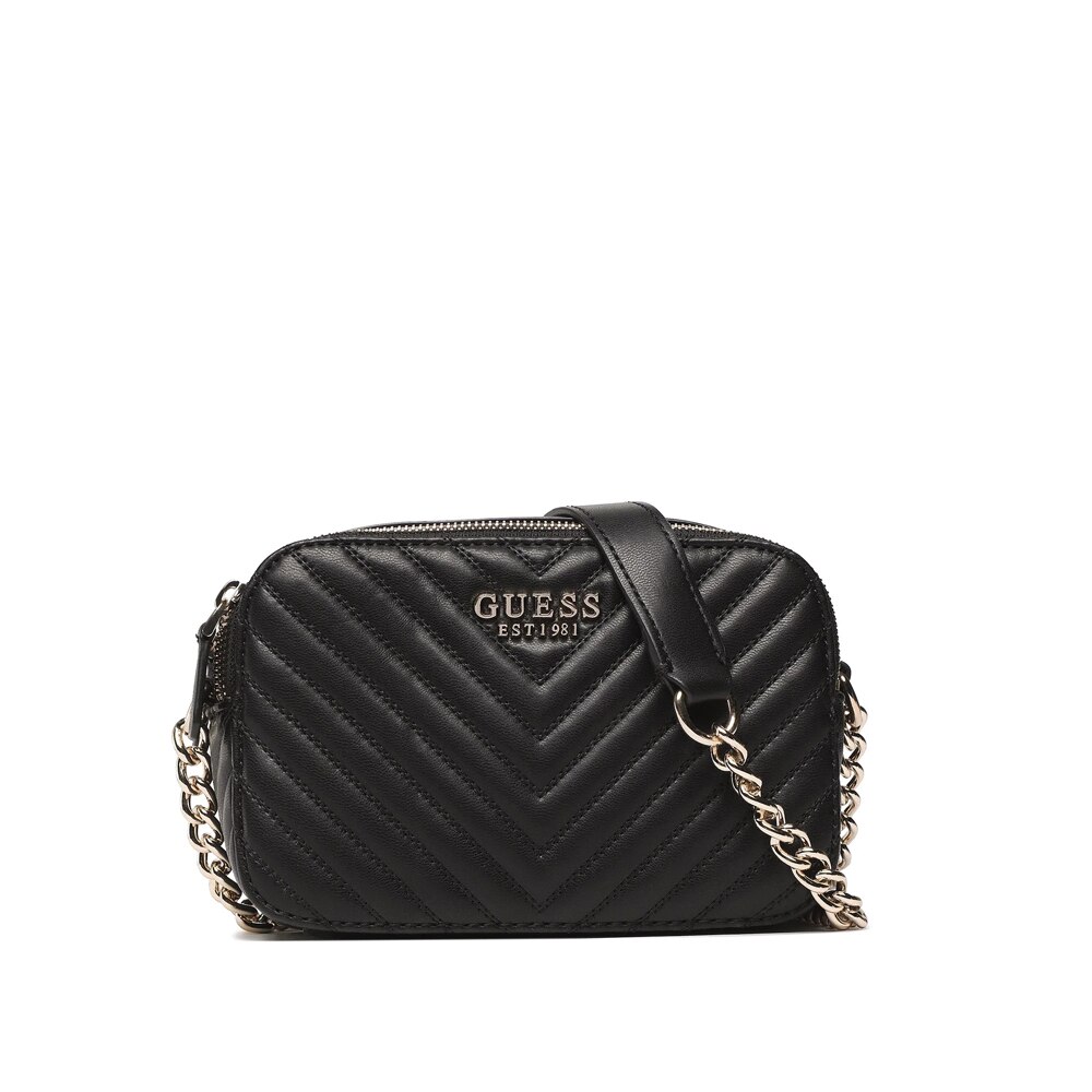 Geanta dama, Guess, Piele ecologica, 20x7x13 cm, Negru - eMAG.ro