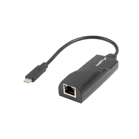 Adaptor LAN Gigabit Lanberg USB 3.1 tip C la RJ45 Ethernet 1000Mbps, 15 ...