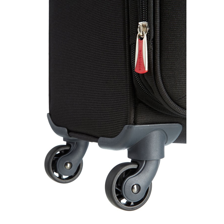 Troler Samsonite Base Hits 003, Black, 66 cm, 4 roti - eMAG.ro