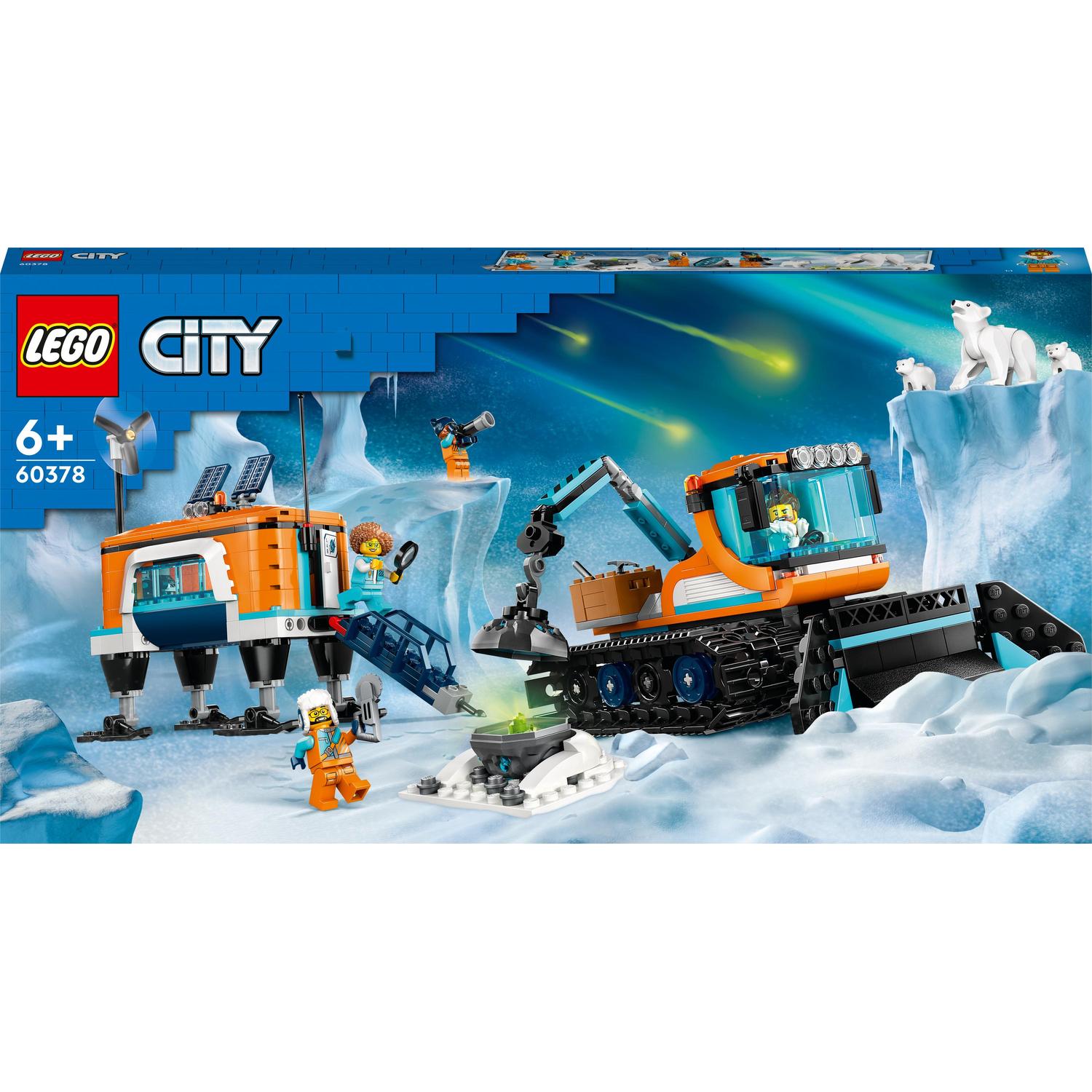 LEGO® City - Vehicul de explorare arctica si laborator mobil 60378, 489 ...