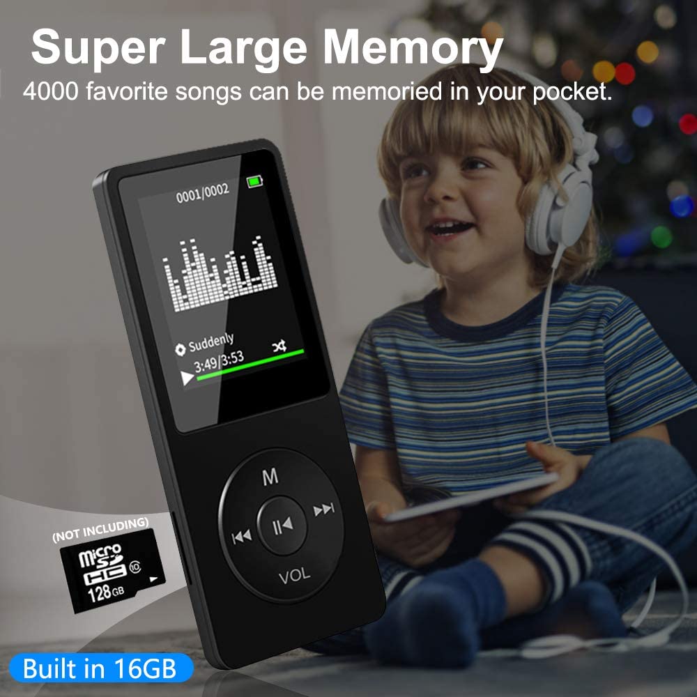 Player MP3/ MP4, Bluetooth 5.0, HiFi, 128 GB, Negru - eMAG.ro