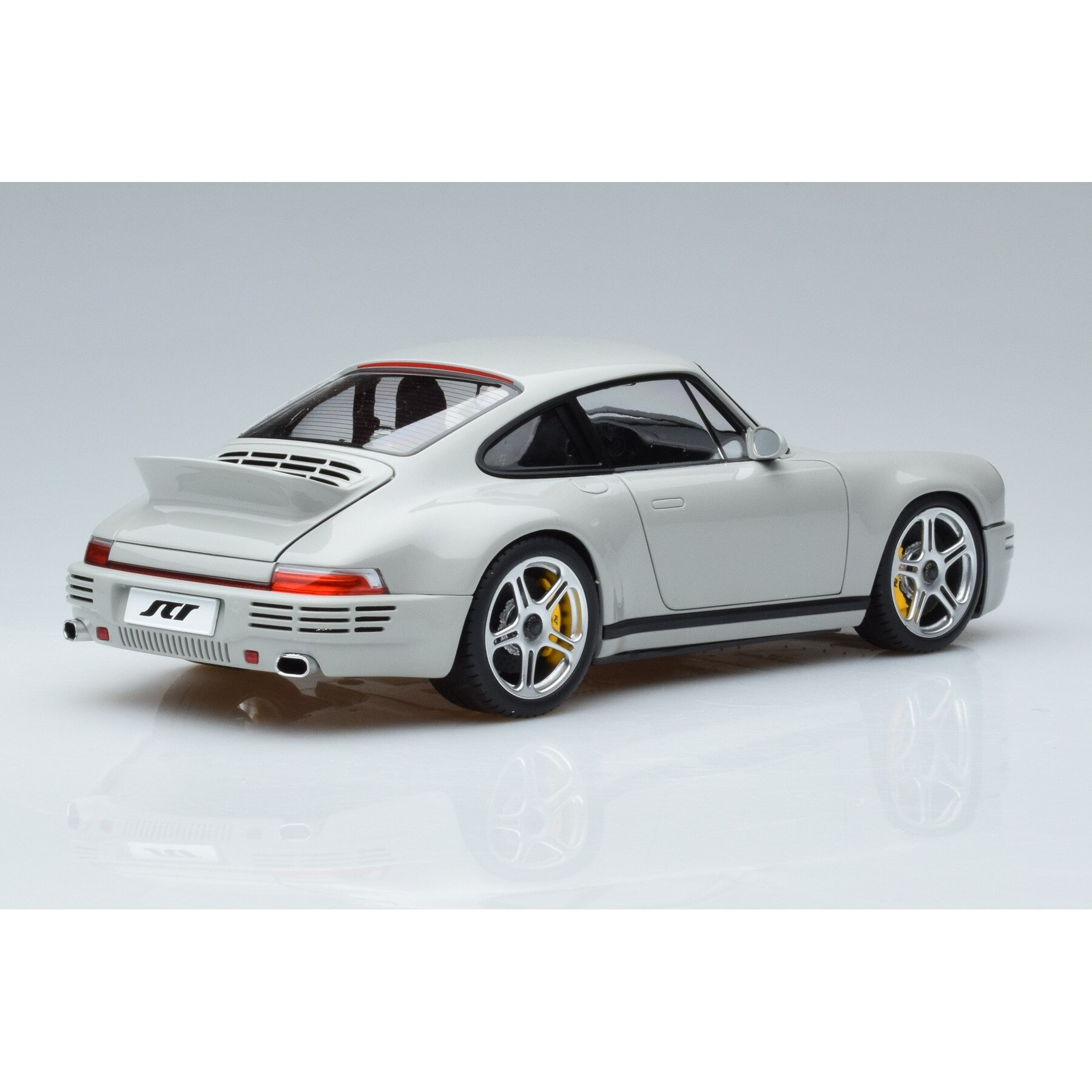 Macheta auto, Almost real, Metal, Porsche 911 964 RUF SCR, Gri - eMAG.ro