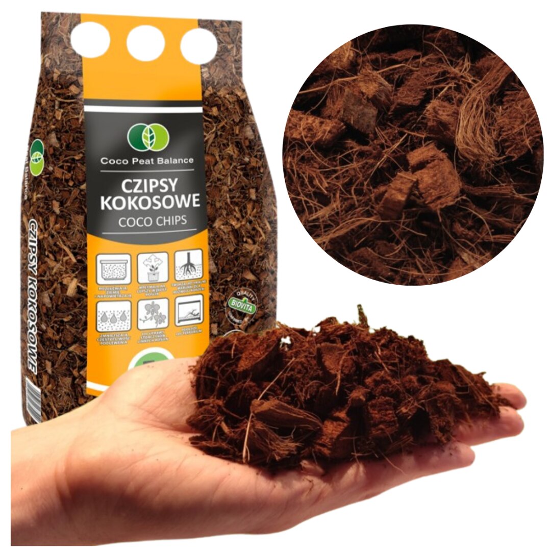 Cipsuri De Cocos Pentru Plante Și Flori, Biovita, Produs Natural, Valoare Ph 5.5 6.5, Tip ...
