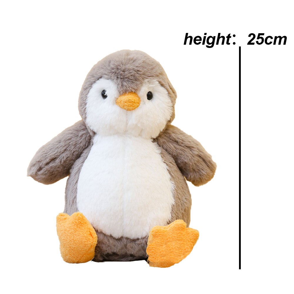 Jucarie de plus pinguin, 25 cm, Multicolor - eMAG.ro