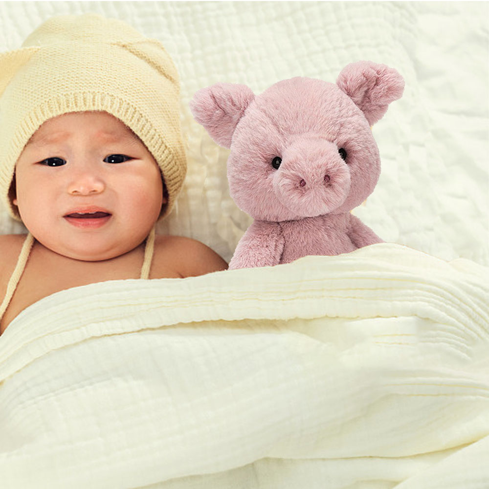 Jucarie de plus porcusor, 30 cm, Roz - eMAG.ro