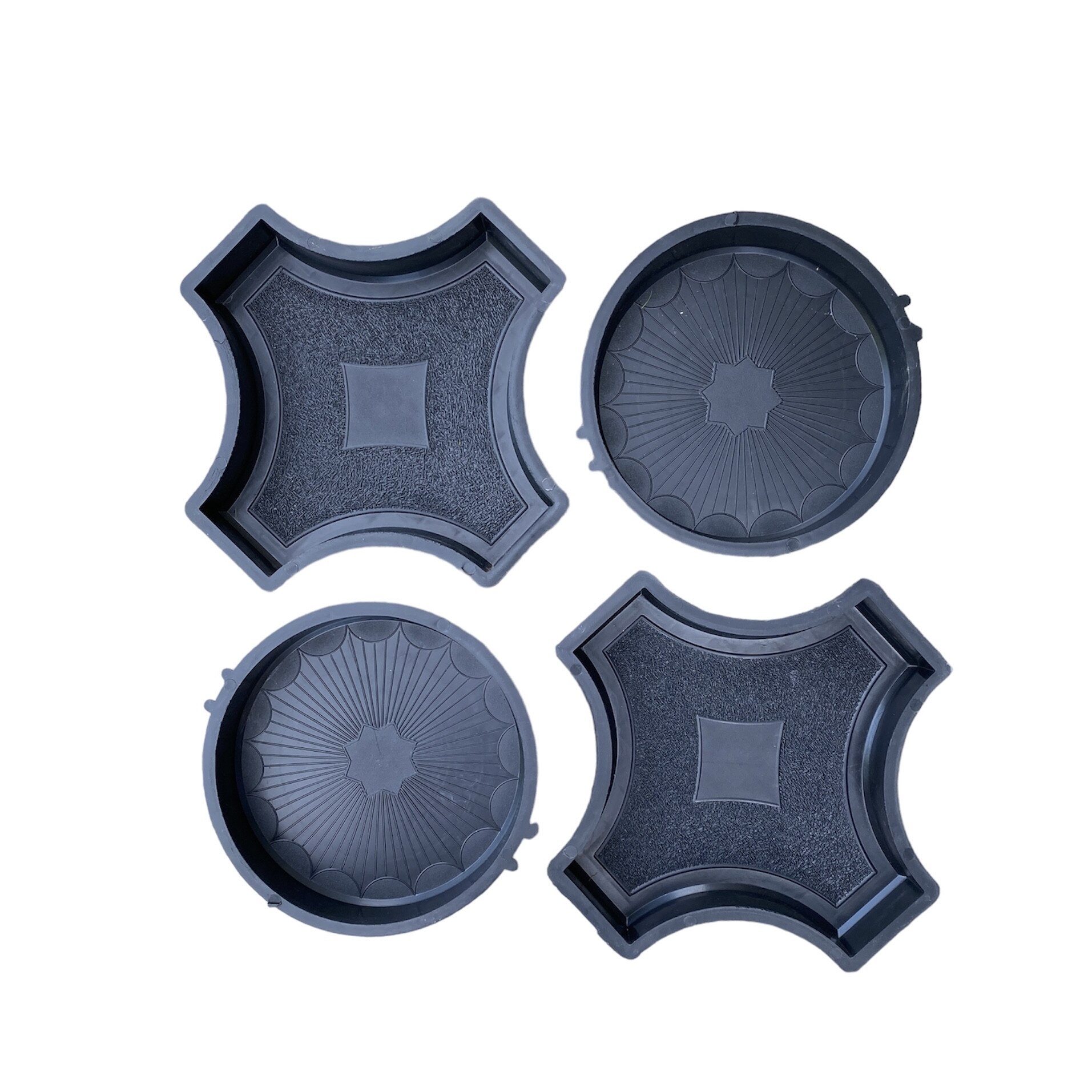 Set 4 Matrite Pavaj, Model Cerc, Trafic Greu / Pietonal, Reteta Inclusa ...