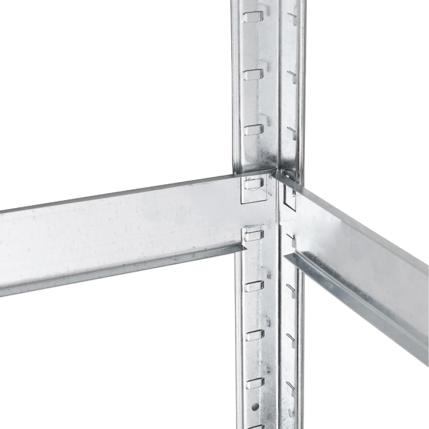 Raft metalic depozitare, cu 5 polite MDF, 175kg per polita, 180 x 90 x ...