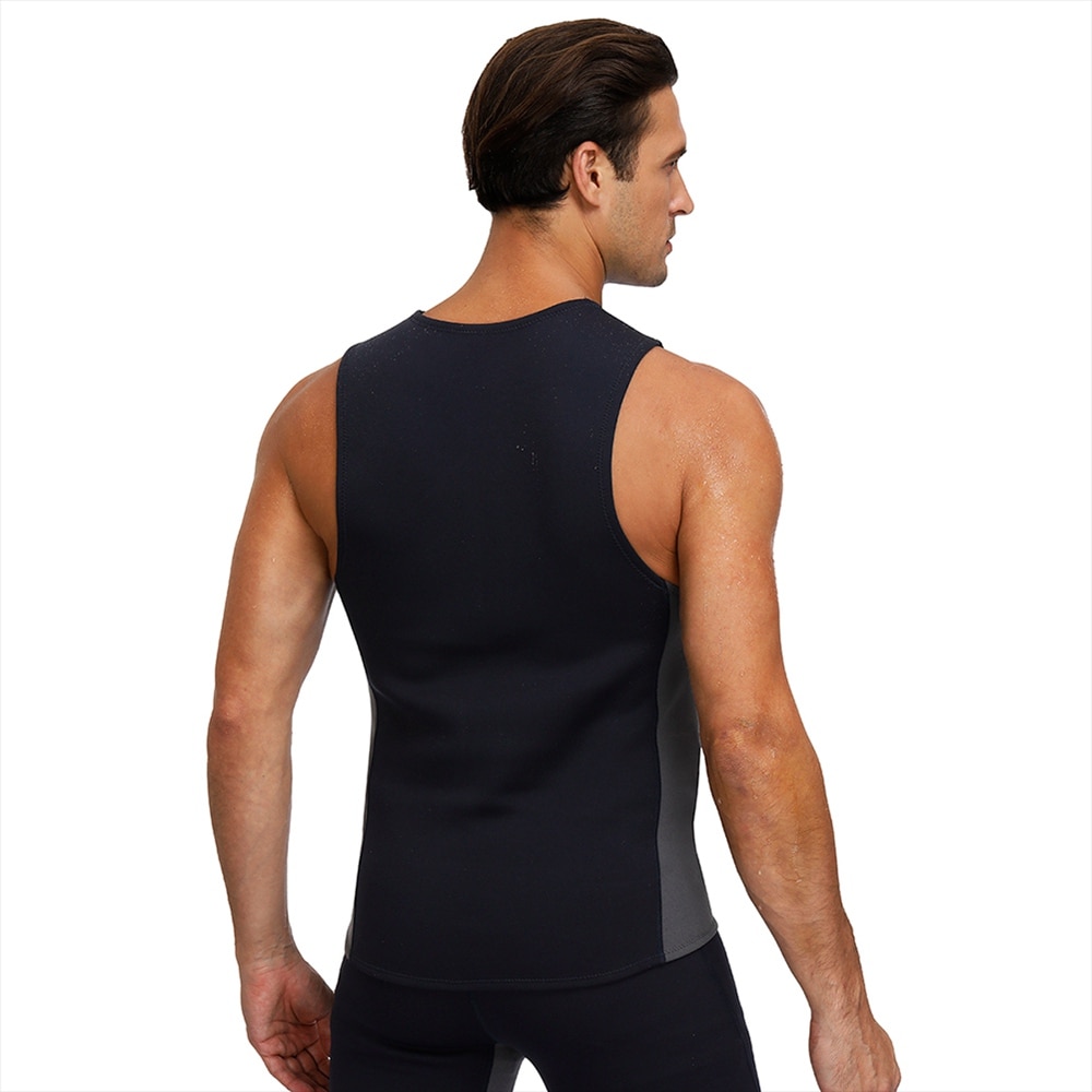 Maiou Fitness pentru slabit barbati, SlimBody, Neopren, Navy L EU - eMAG.ro