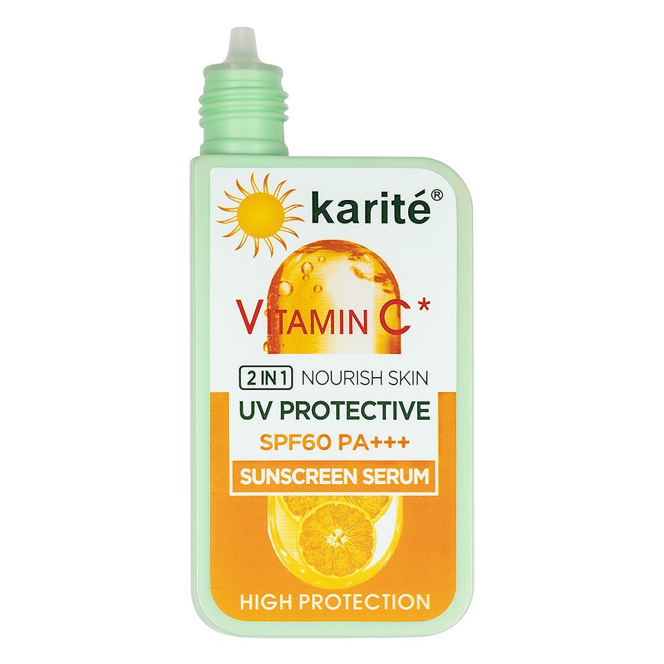 Crema cu protectie solara SPF60 & Vitamin C Karite, 60ml - eMAG.ro