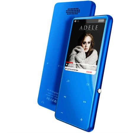 MP3 Player 32 GB MP3 MP4 Player cu Bluetooth 5.0 Ecran tactil de 2,4 ...