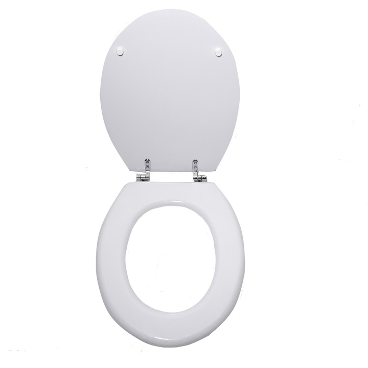 Capac WC, MDF, alb, 42 X 36 cm - eMAG.ro