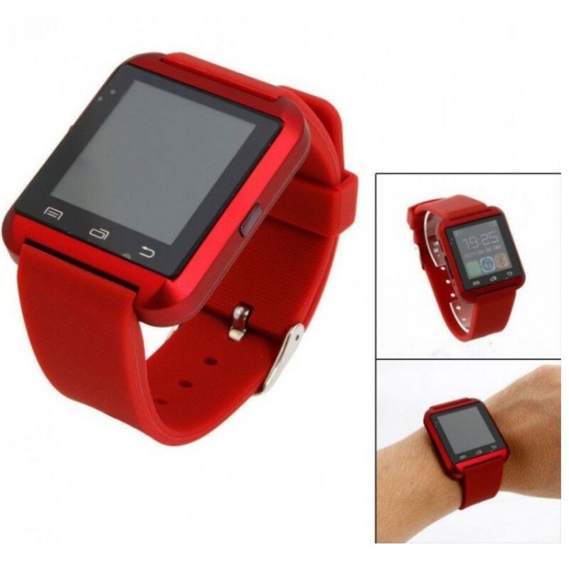Ceas Smartwatch U8+, Ecran LCD 1.44 inch, Bluetooth, IOS Android ...