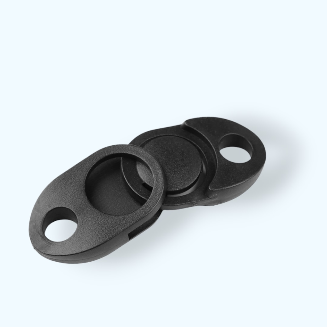 Catarama din plastic rotativa 22 x 48 mm, Negru - eMAG.ro