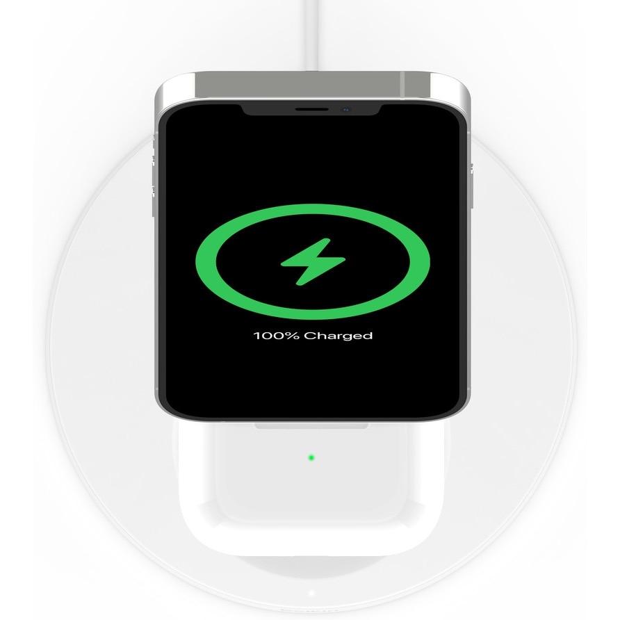 Belkin Vezeték nélküli töltő, Boost Charge Pro, 2 az 1-ben, iPhone ...