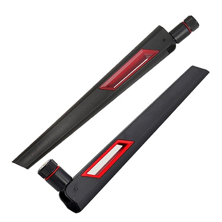 Set 2 antene de router, JeiibrZui, ABS, Comaptibile cu ASUS AC68U/AC88U ...