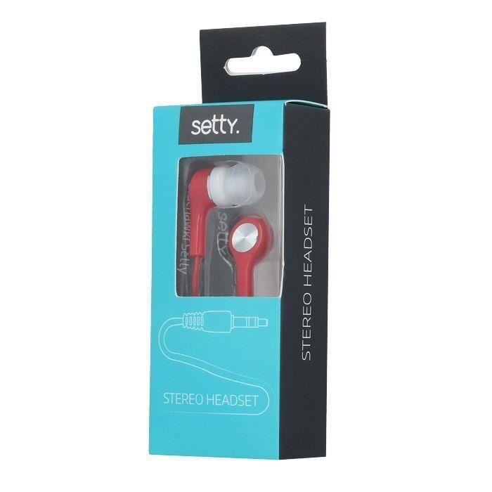 Casti Setty Rosii - eMAG.ro