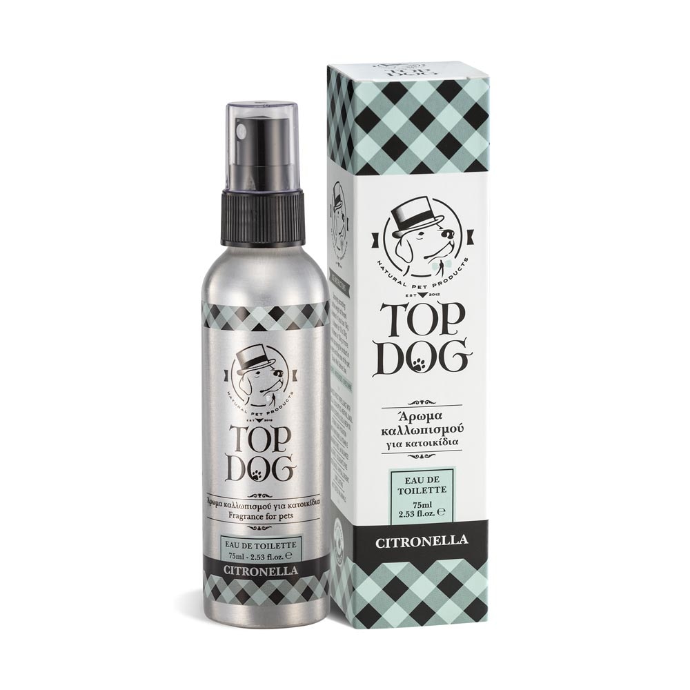 Парфюм за кучета Citronella, Top Dog, 75 мл - eMAG.bg