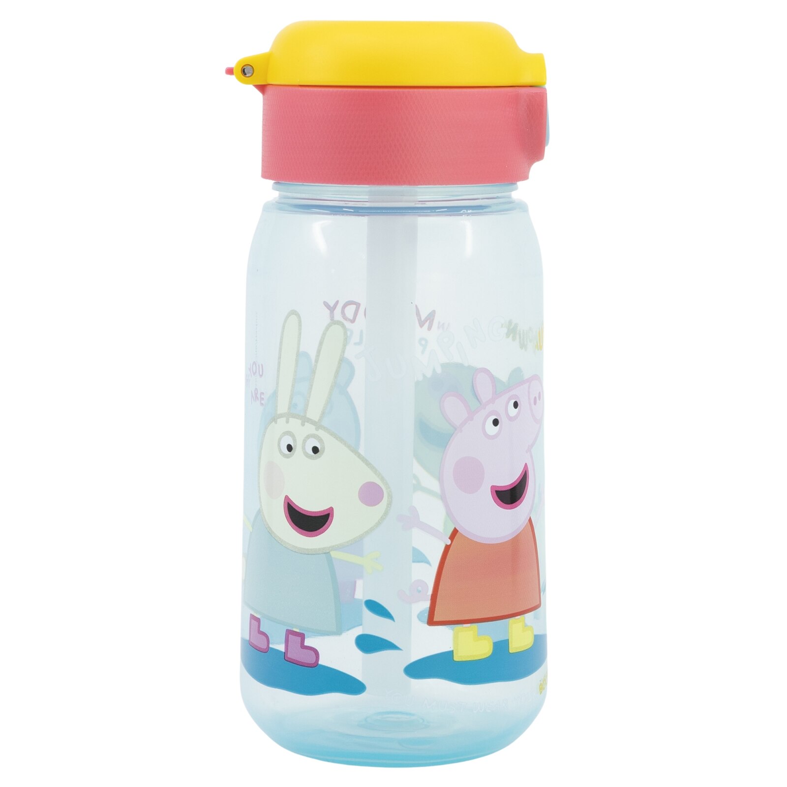 Sticla apa copii Peppa Pig, Plastic, 510 ml Transparent - eMAG.ro