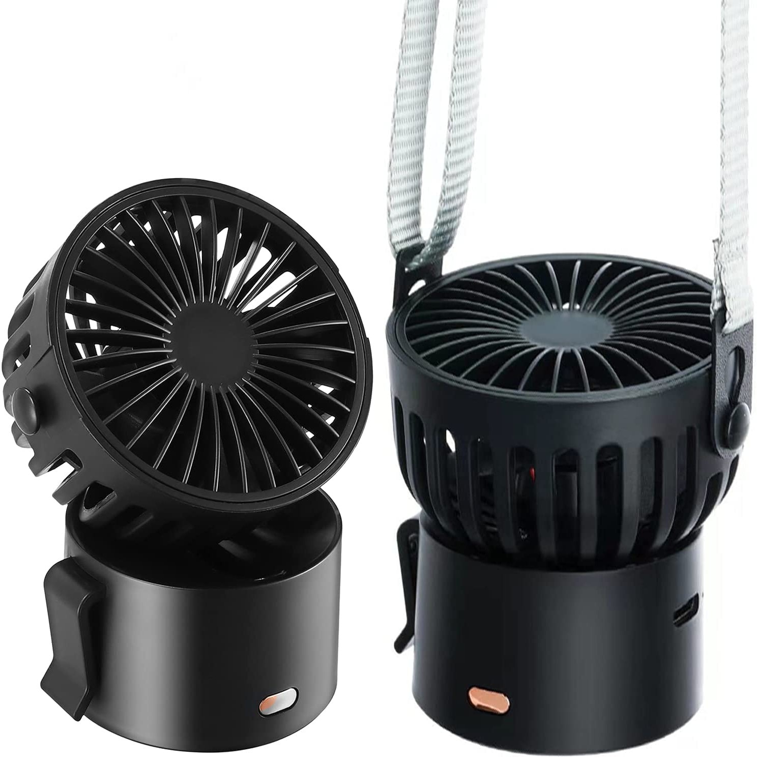 Mini ventilator, USB. 3 viteze, Negru - eMAG.ro