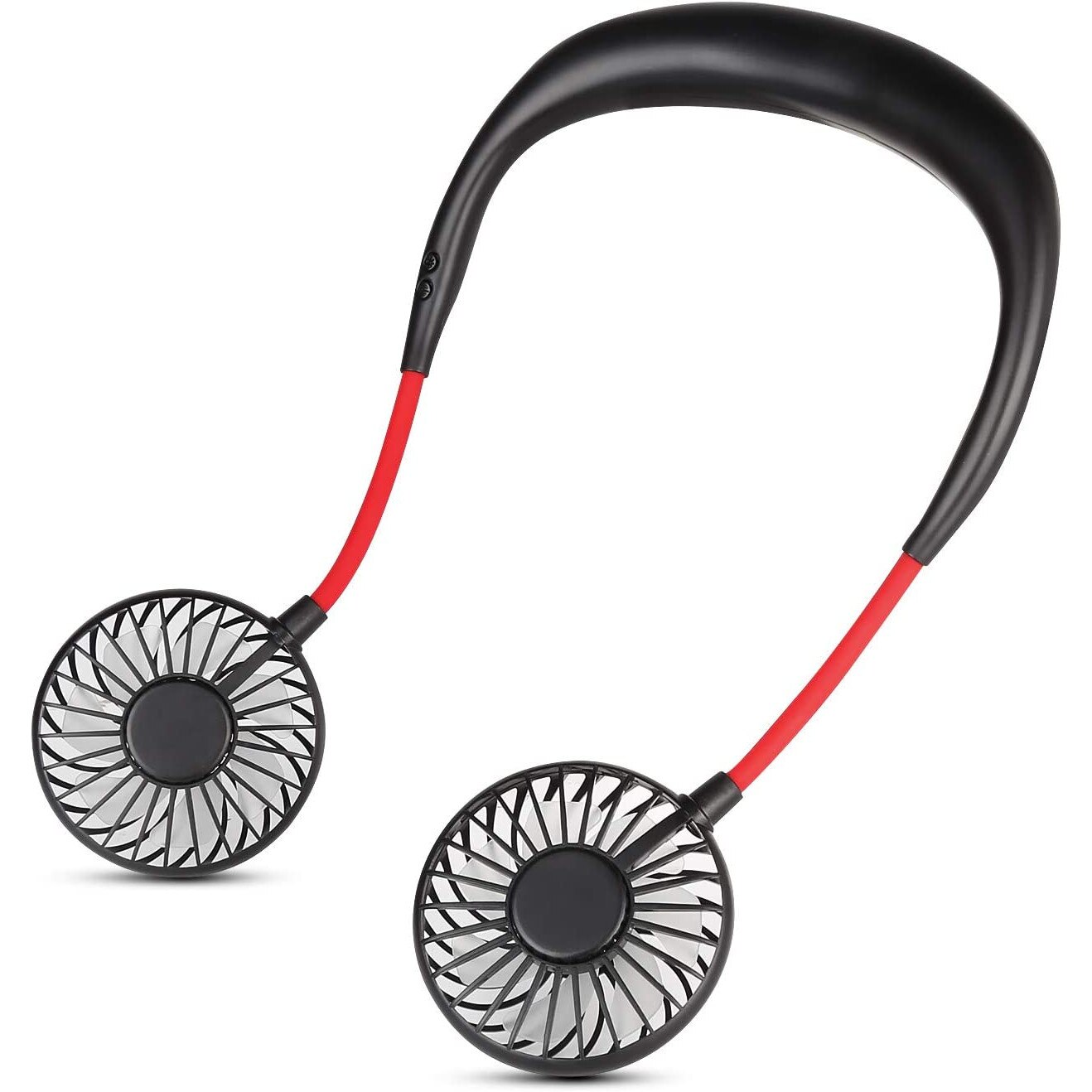 Ventilator portabil, 3000mAh, Negru - eMAG.ro