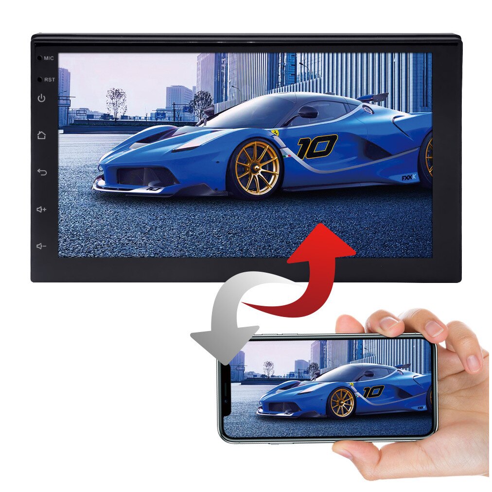 Navigatie auto Smart, player MP5, functie de GPS, ecran HD de 7 inch ...