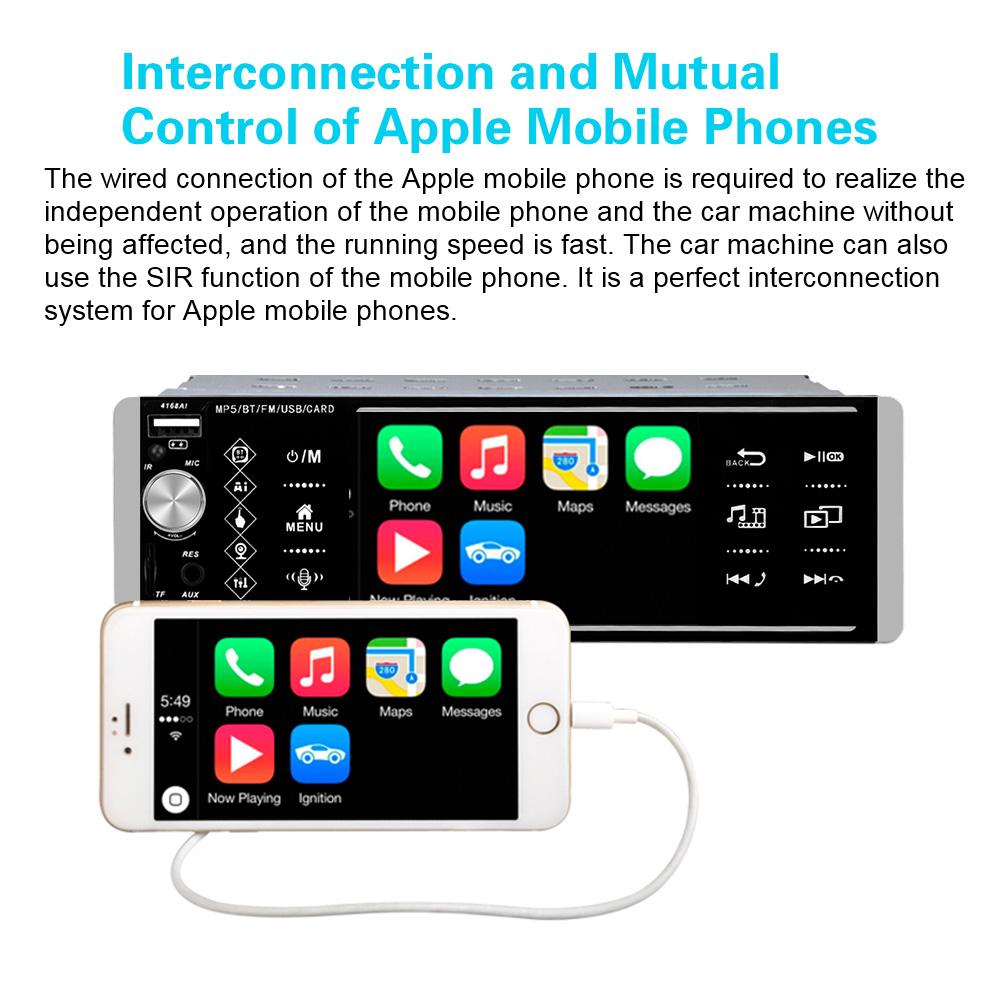 Multiplayer Mp5 Auto System WINCE CPU i7 Bluetooth 2x USB képernyő 4,1 ...