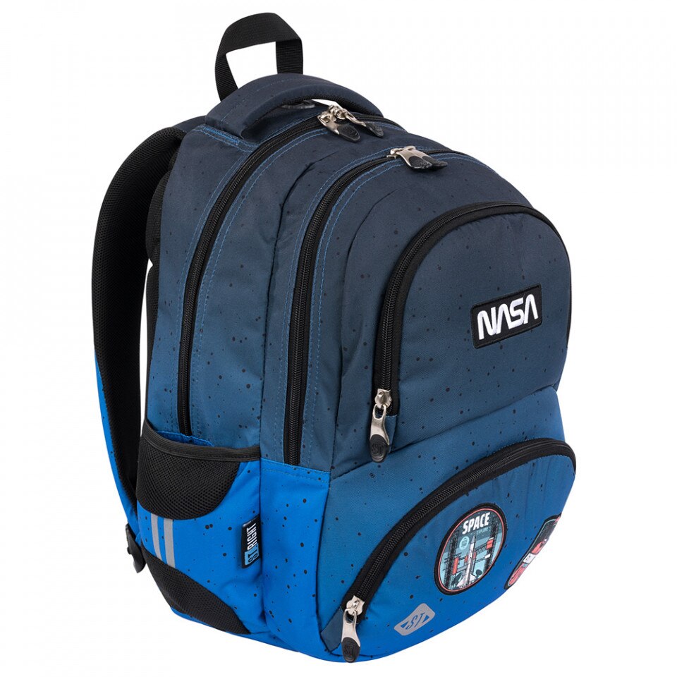 Ученическа чанта с 4 отделения, ергономична, водоустойчива, колекция St ...