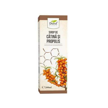 Sirop de Catina si propolis Dorel Plant 200 ml - eMAG.ro