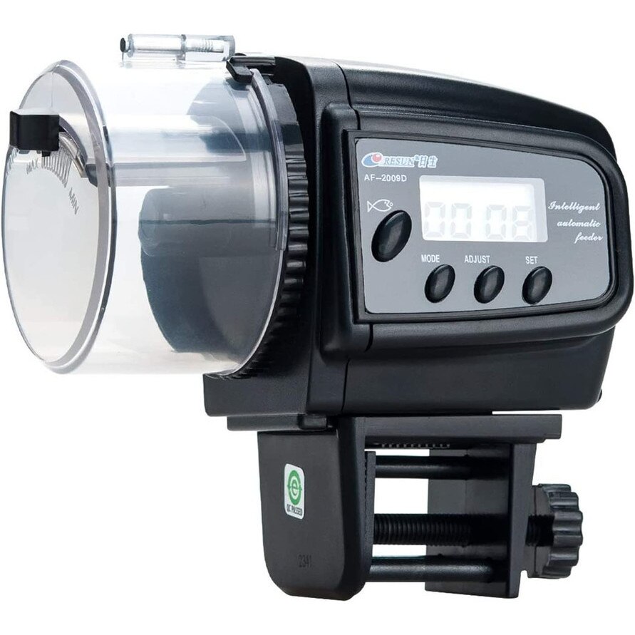 Hranitor automat pentru acvariu, Resun, Plastic, LCD, Negru - eMAG.ro