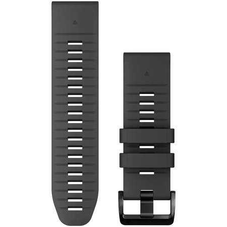 Curea ceas smartwatch Garmin, 26mm, QuickFit, Silicon, Graphite - eMAG.ro