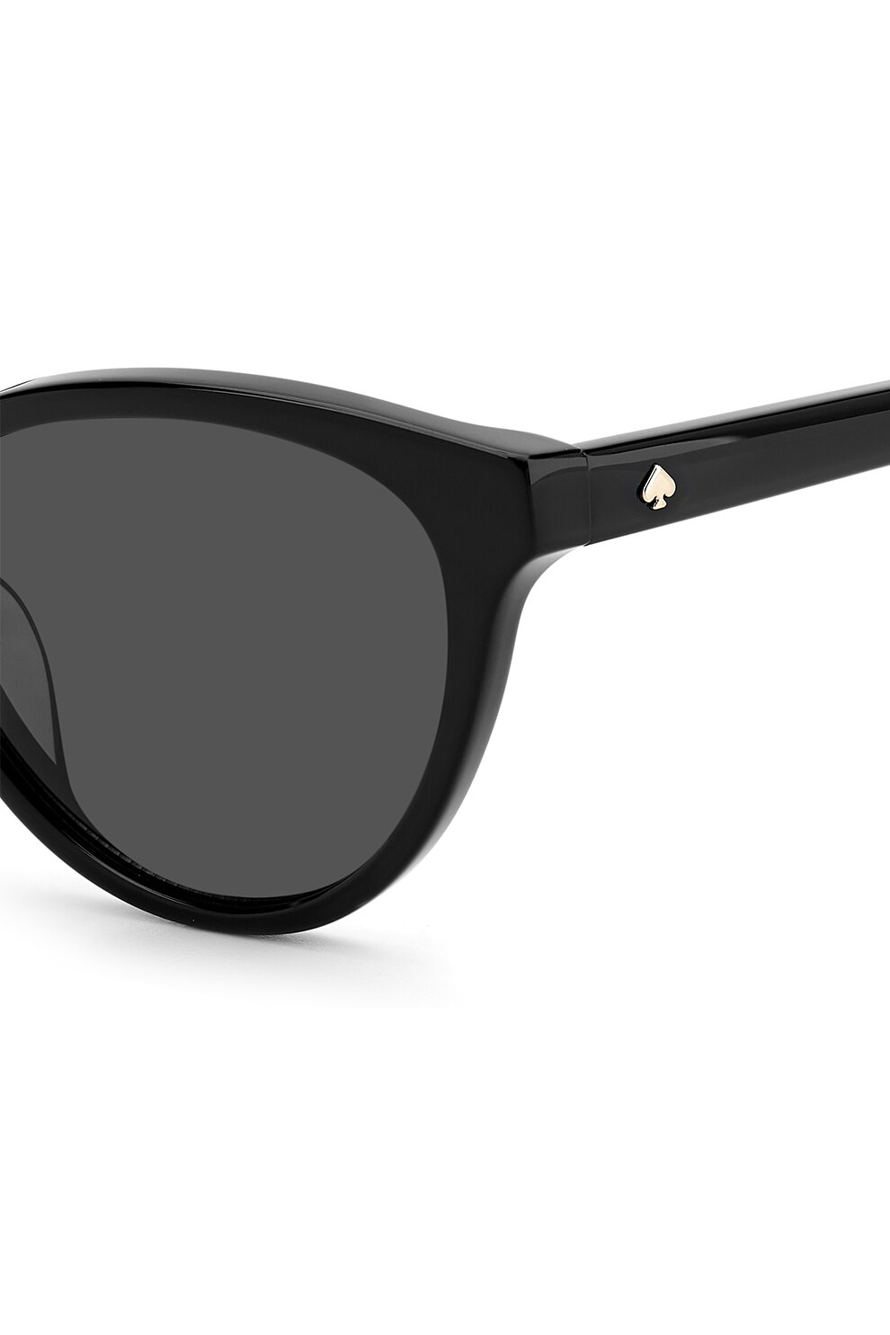 KATE SPADE, Слънчеви очила Adeline Cat-Eye, Черен, Антрацитно сиво, 55 ...