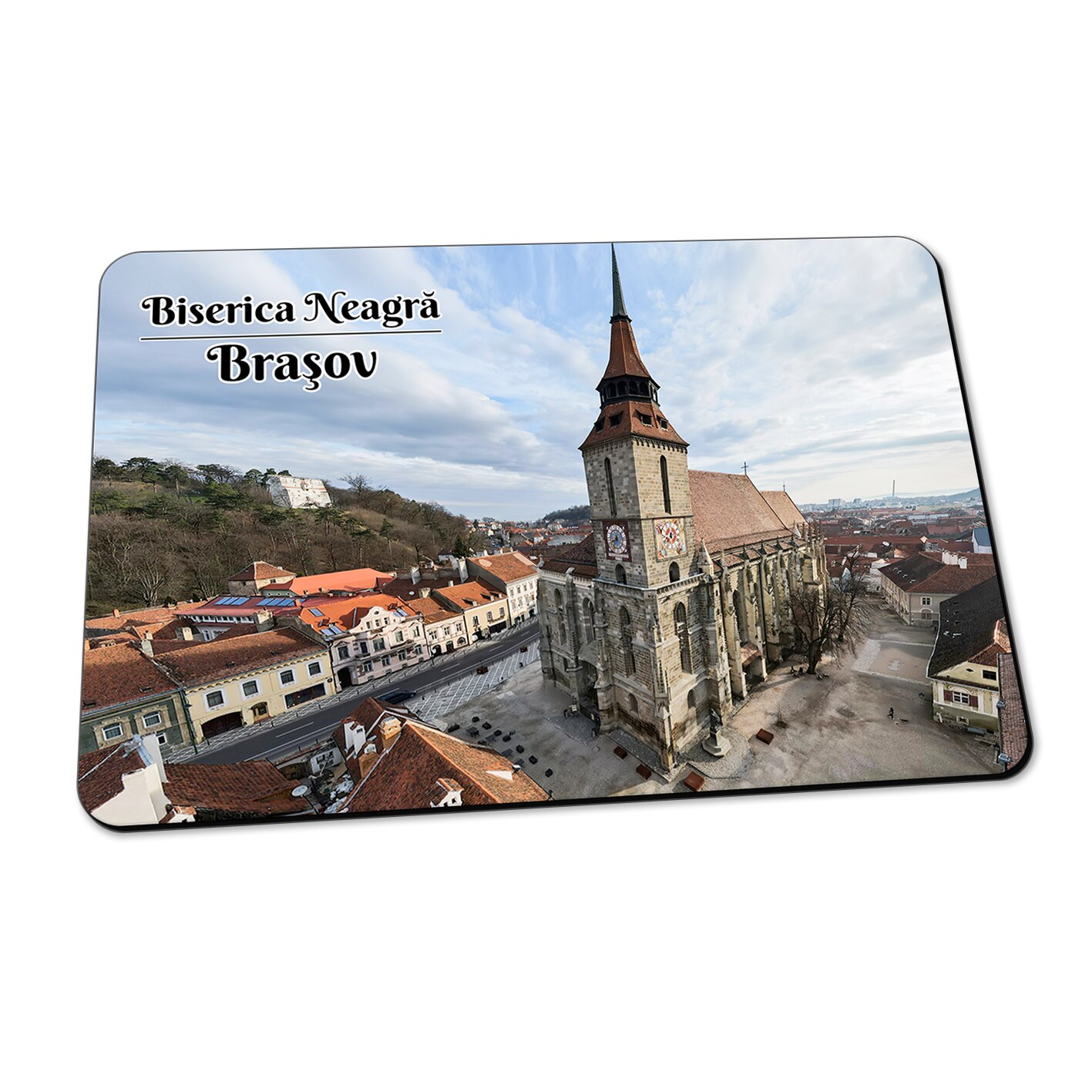 Magnet turistic Biserica Neagra, Brasov, Romania - eMAG.ro
