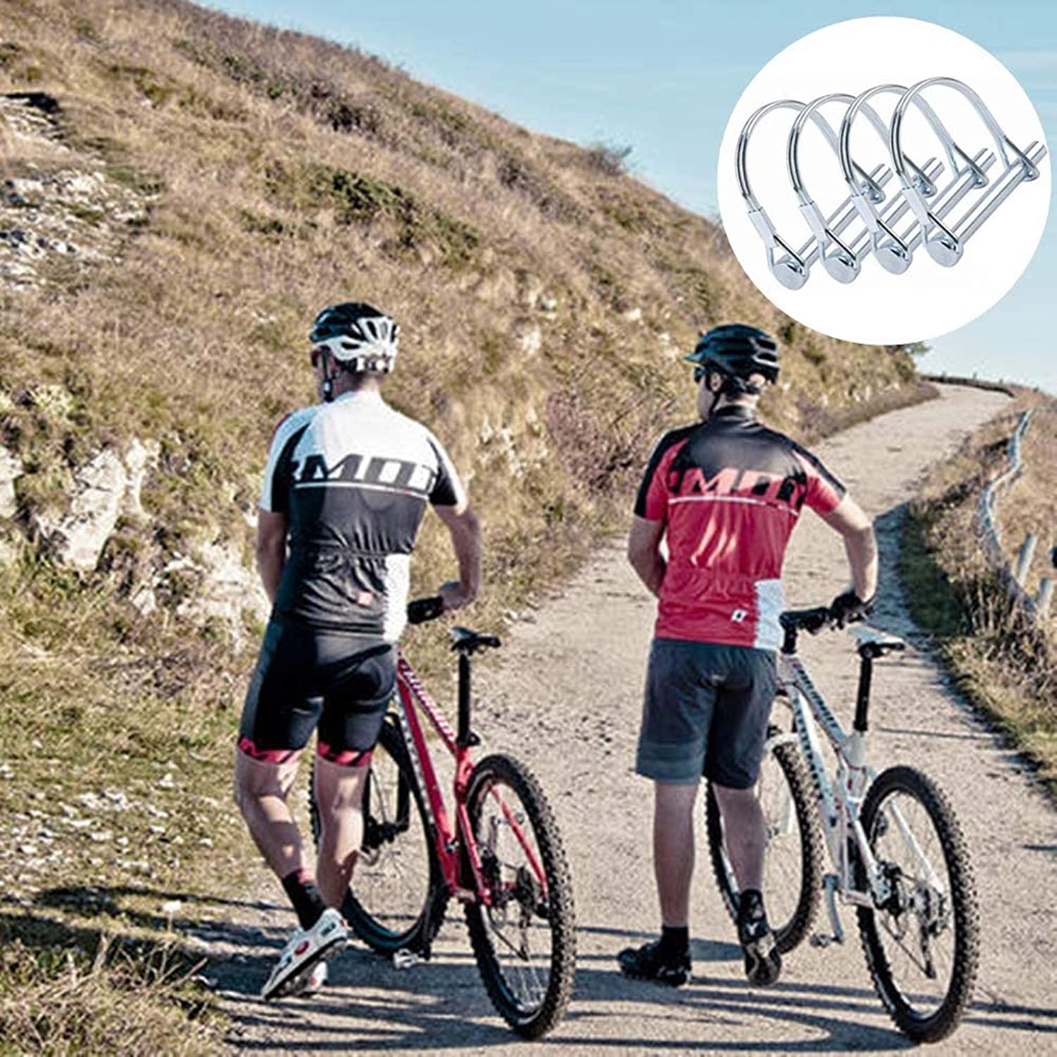 Set 10 stift de cuplare, Otel carbon, 1/4", Argintiu - eMAG.ro