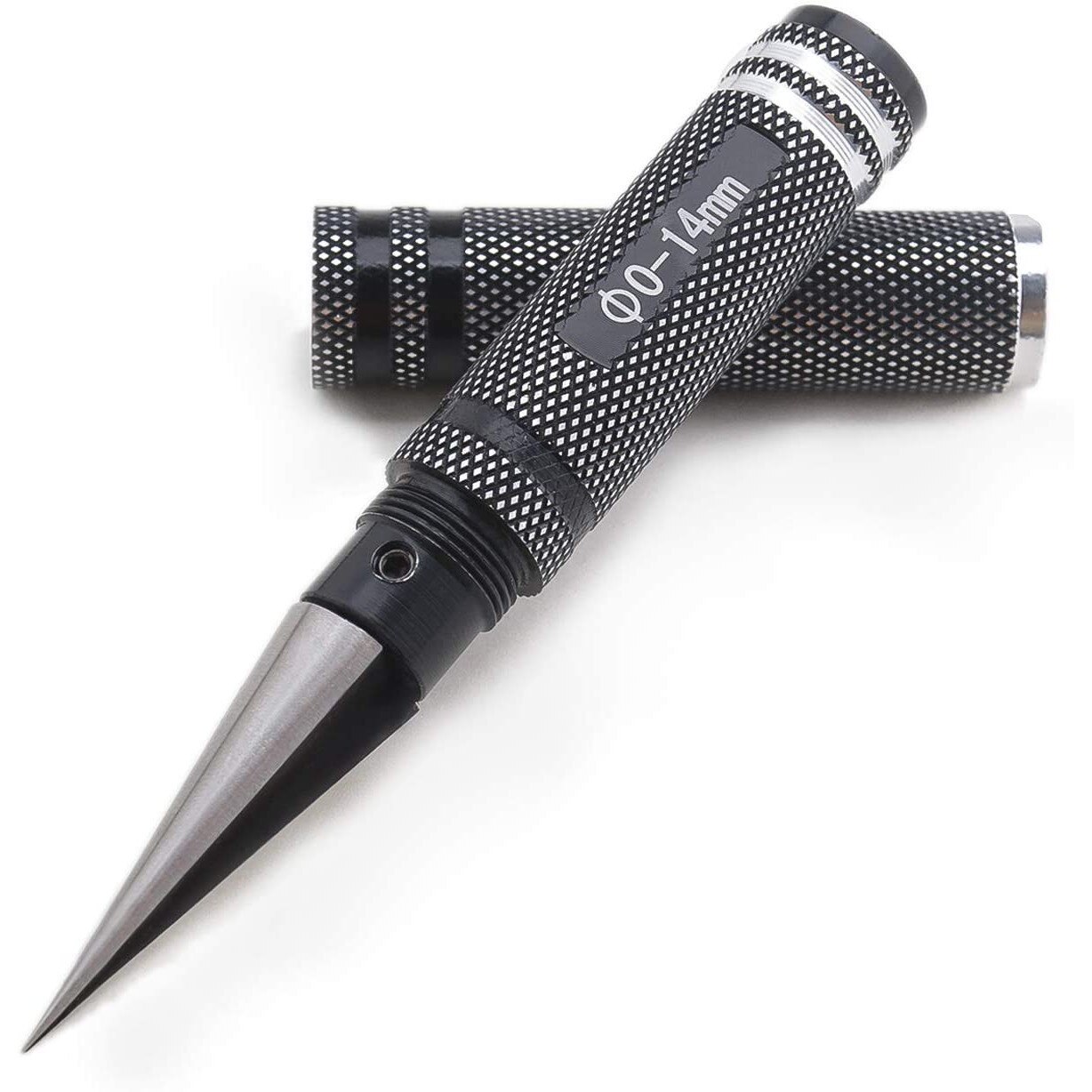 Dispozitiv de deschidere orificii, Otel/Aliaj aluminiu, 0-14mm, Negru ...