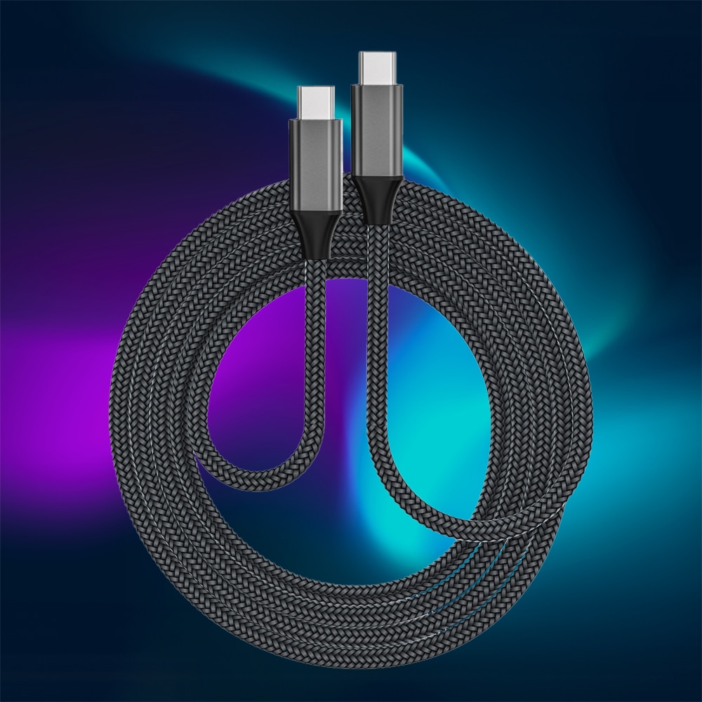 Cablu de transfer USB 3.2 Type-C suport audio&video 4k, 100W, 5A, 2m ...