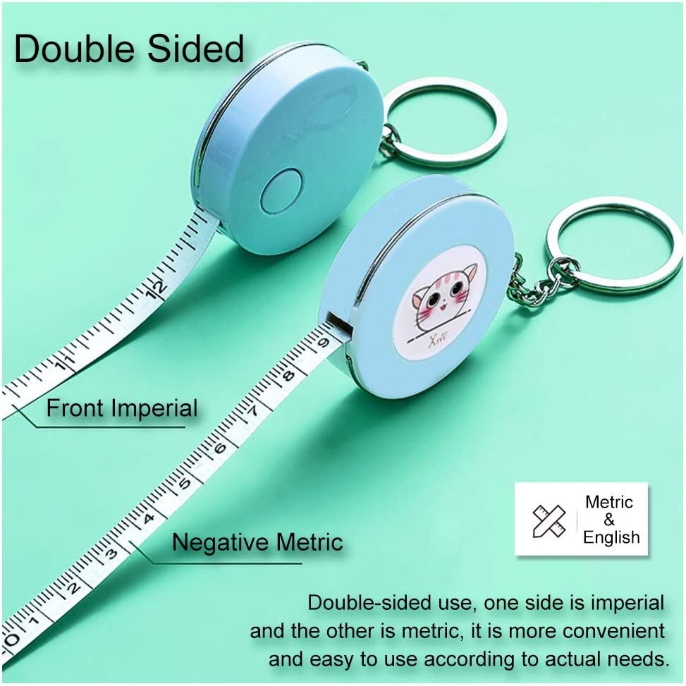 Masurator retractabil, Metal, Mov/Argintiu - eMAG.ro