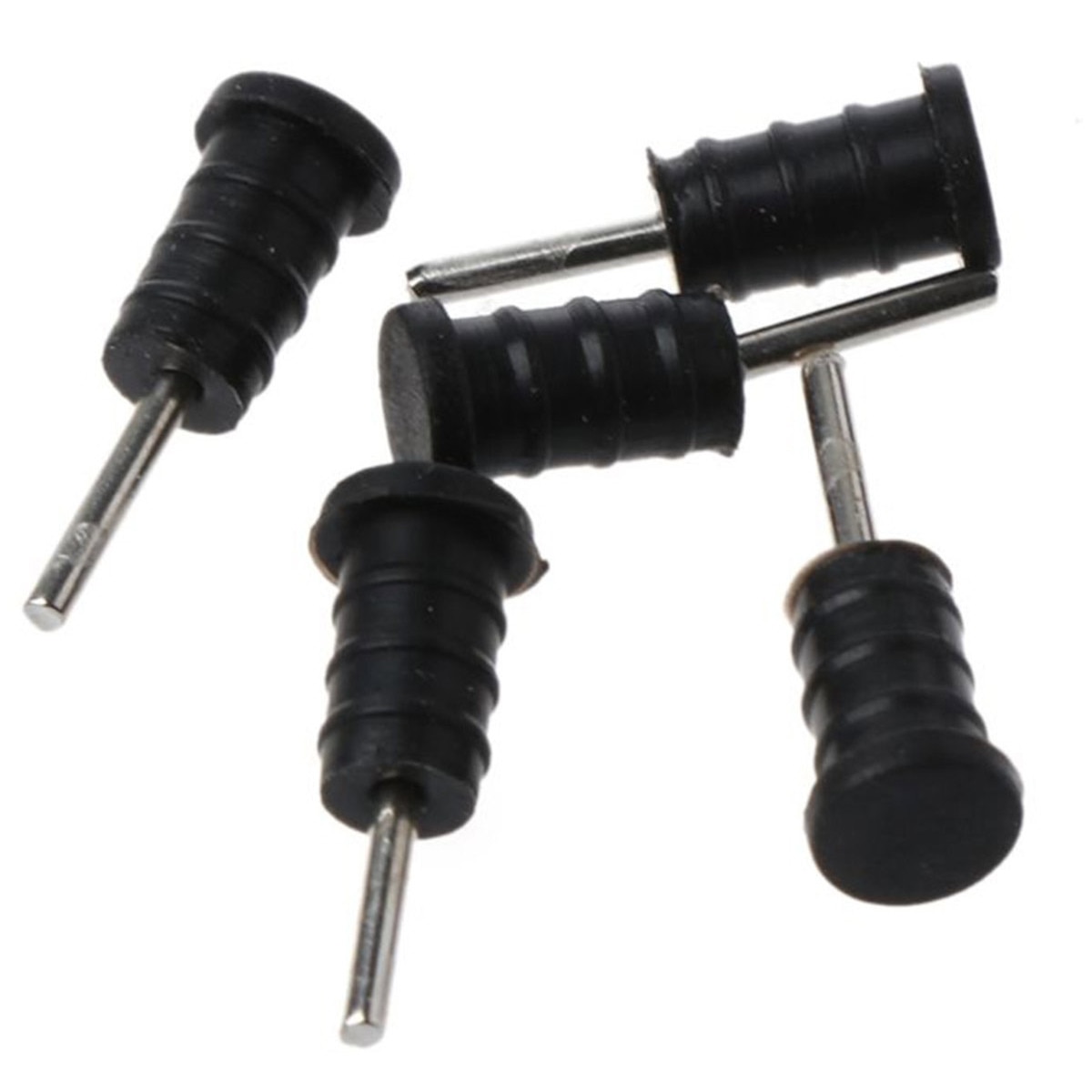 Set 5 mufe pentru protejarea de praf a porturilor USB-C si AUX, Zola ...