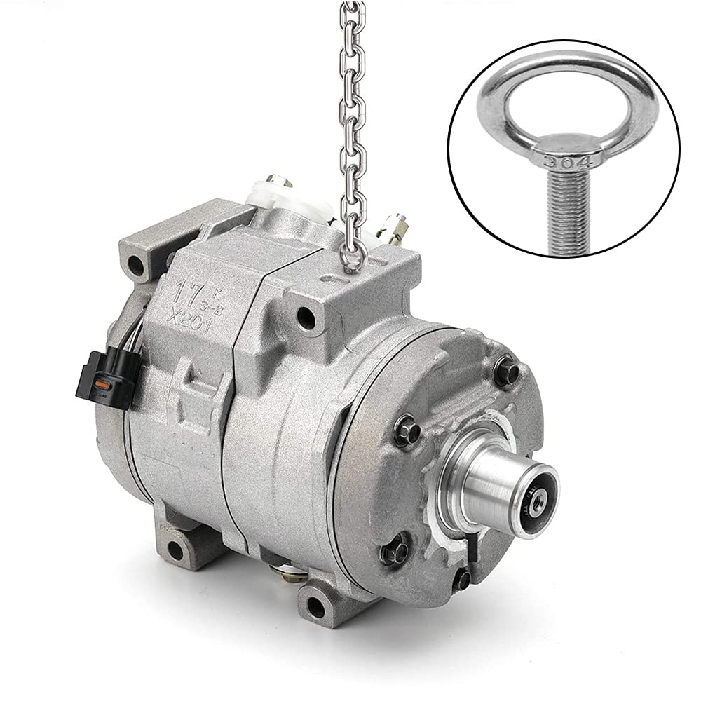 Set 4 Suruburi cu inel de ridicare, Inox, Argintiu - eMAG.ro