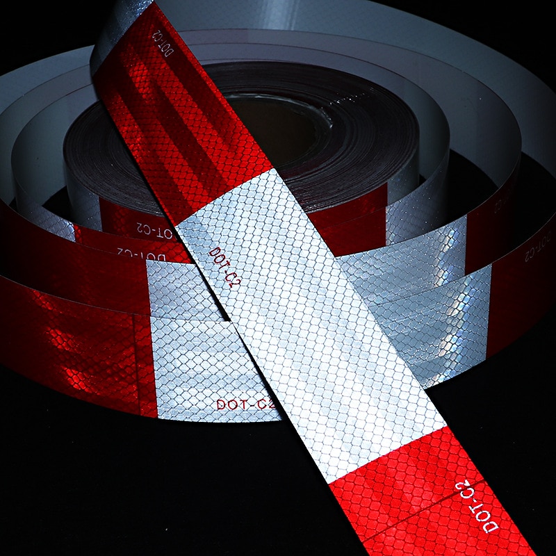 Banda avertizare, PVC, 5 m, Rosu - eMAG.ro