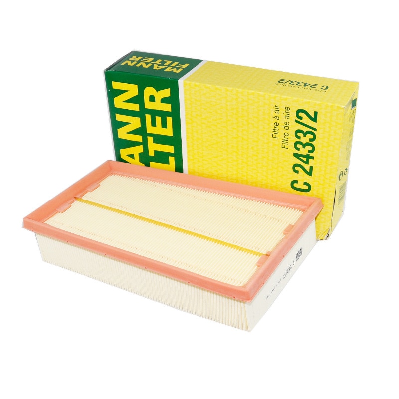 Filtru de aer auto C 2433/2, Mann-Filter, Crem - eMAG.ro