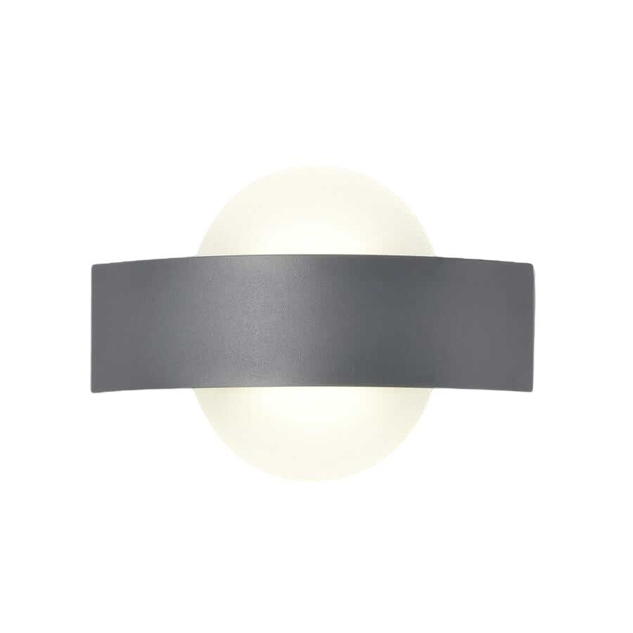 Aplica rotunda, Light Prestige, Acril, LED, Gri/Alb - eMAG.ro