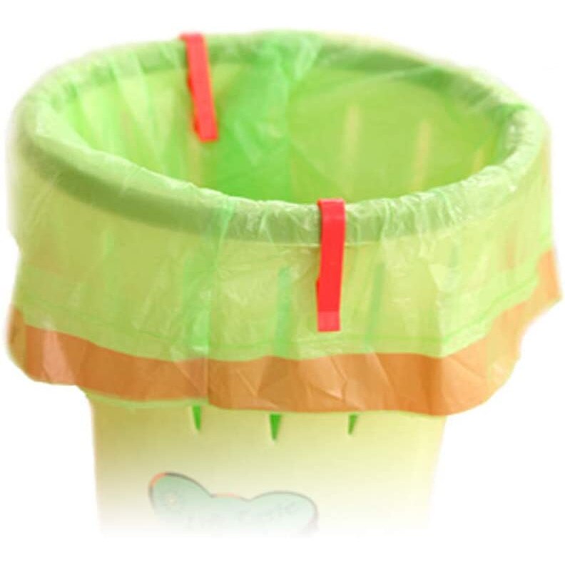 Set 20 clipsuri cos de gunoi, Plastic, 5.7x1.5x1 cm, Multicolor - eMAG.ro